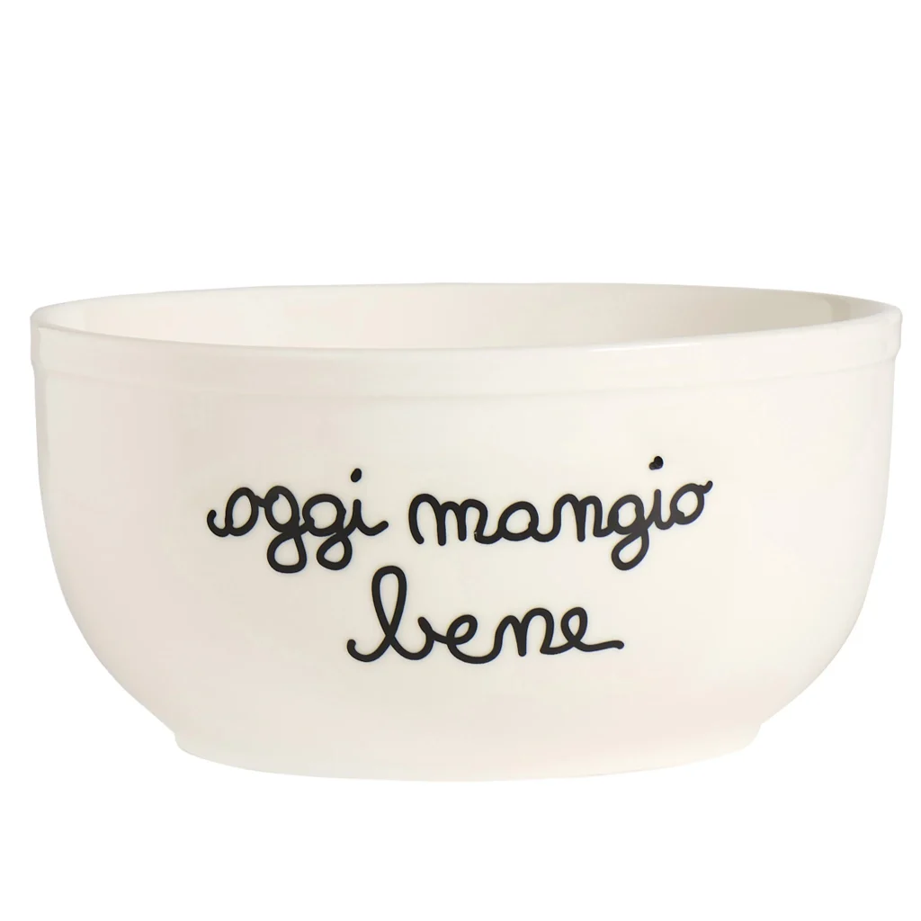 Insalatiera Simple Day "oggi mangio bene" - Domus home